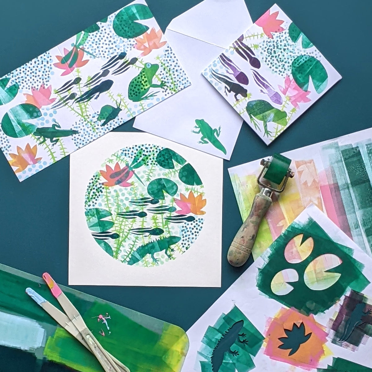 Printmaking Paper Stencil Packs – Slow Sunday Uk